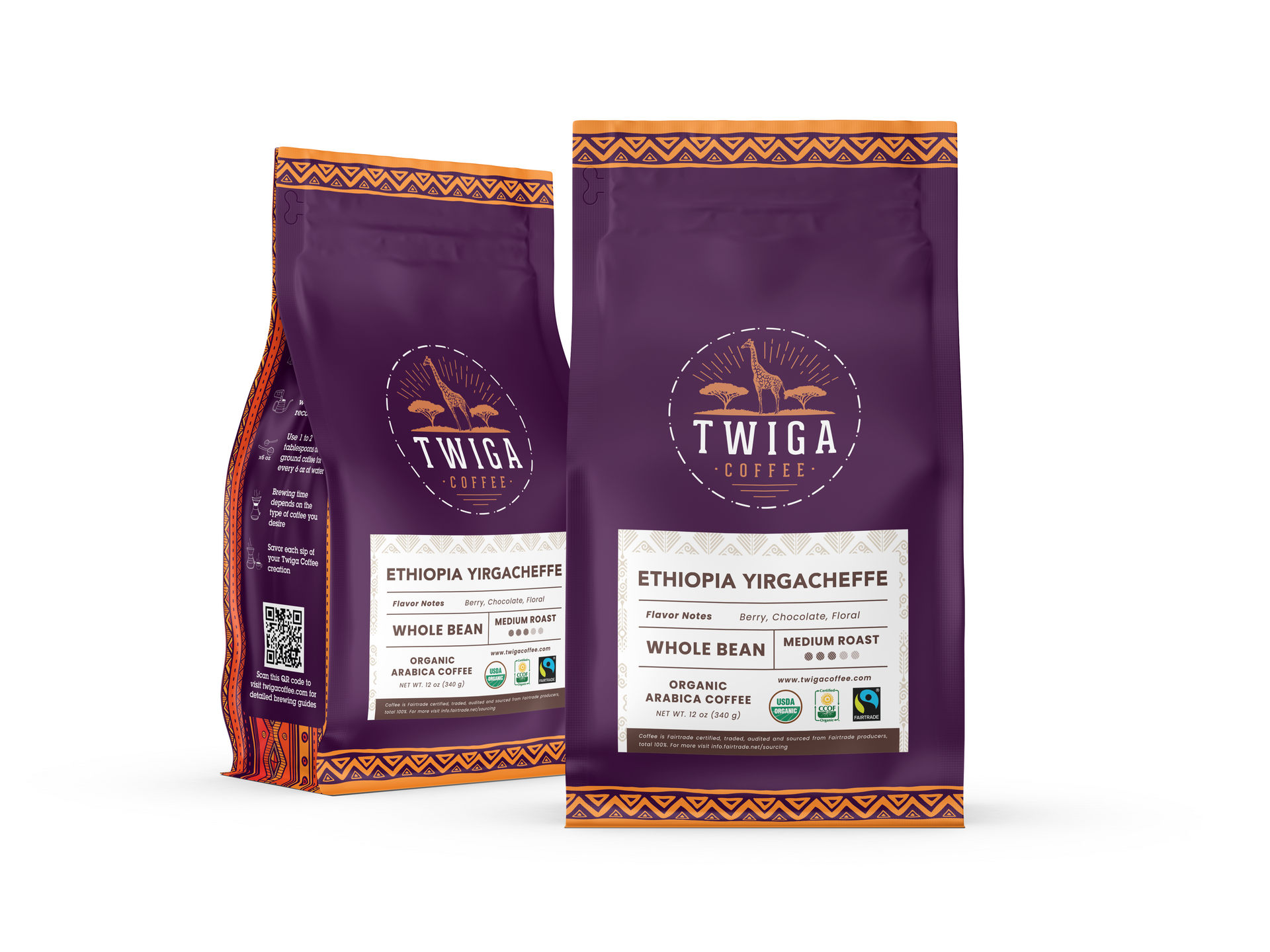 Ethiopian Sidamo & Yirgacheffe Coffee | Twiga Coffee